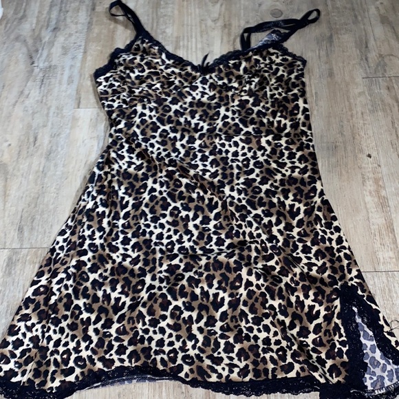 Intimates & Sleepwear | Leopard Print Nightie | Poshmark